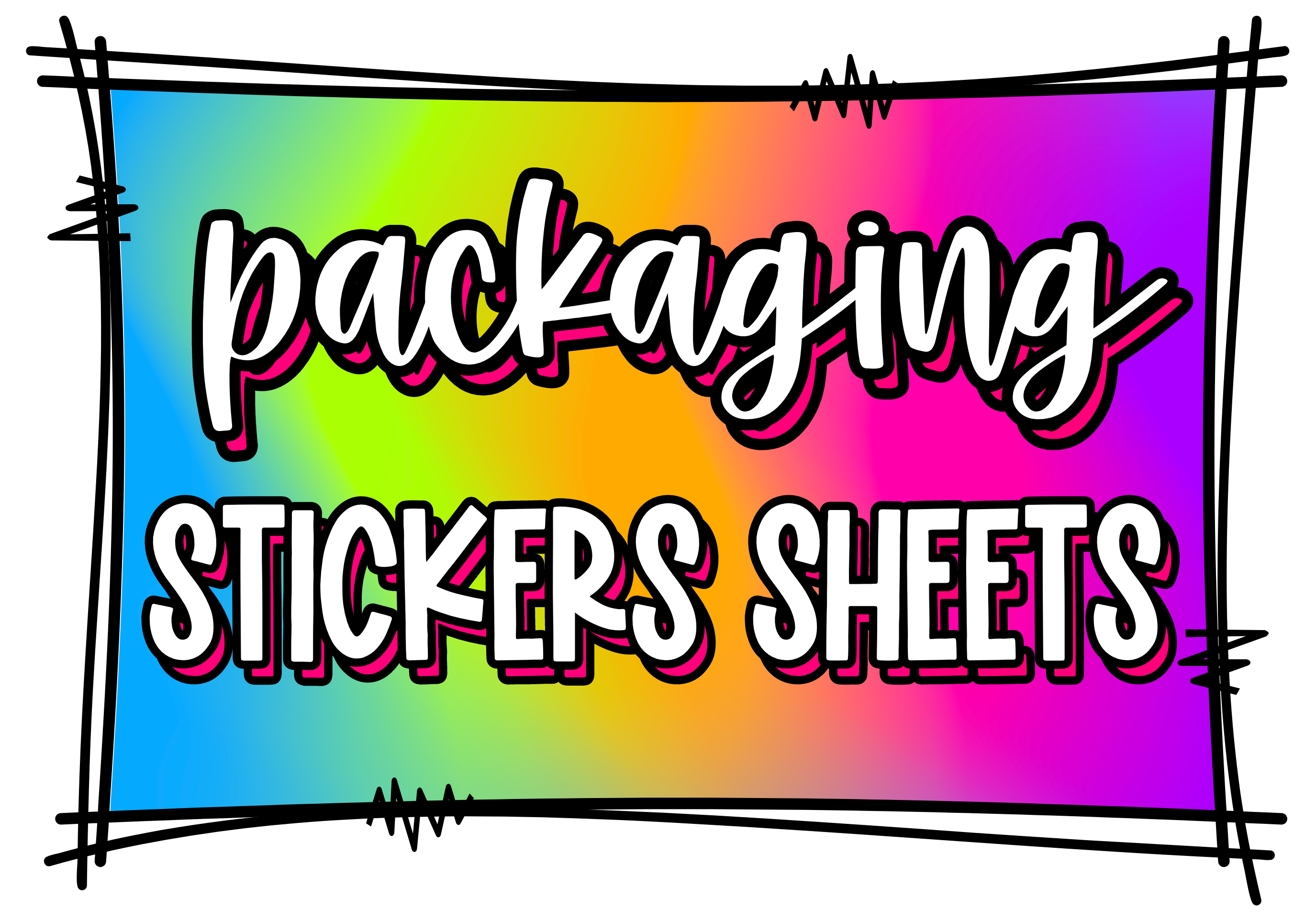Small Business Packaging Stickers – Inked Mama Digital Designs